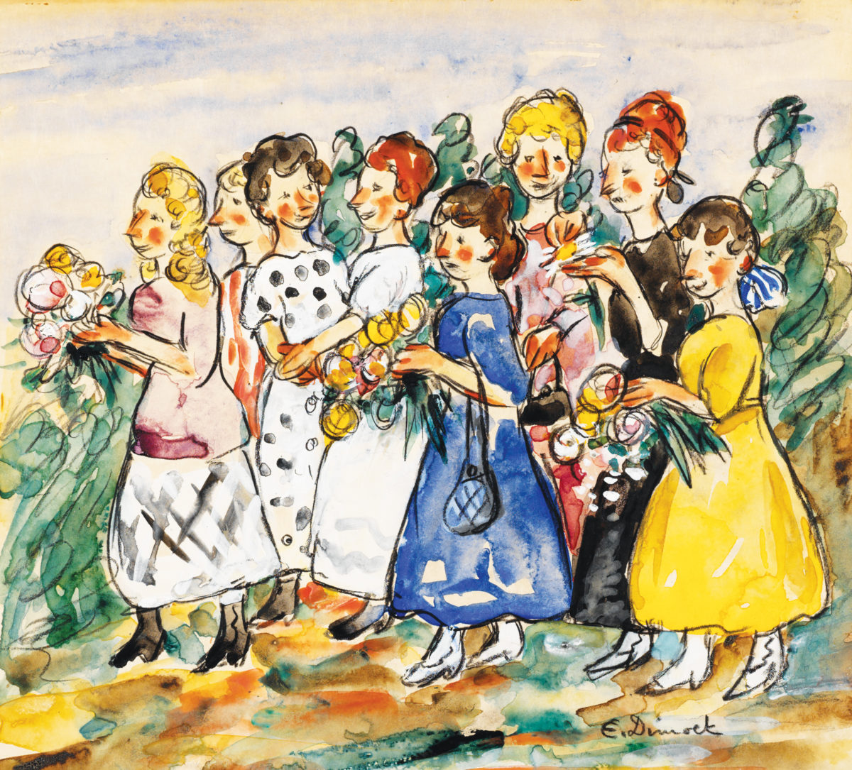 "Miss Dimock is not orthodox at all" - The Magazine Antiques