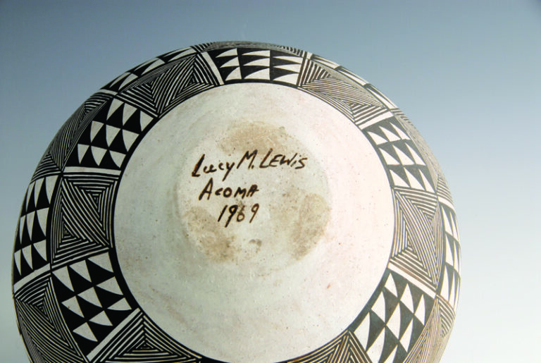 The Work of Lucy M. Lewis, Acoma Pueblo Potter - The Magazine Antiques