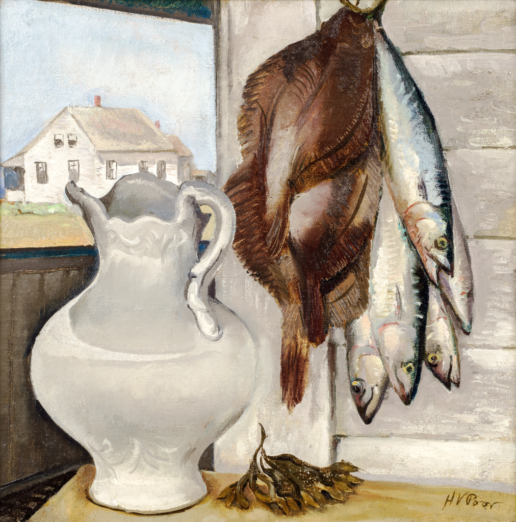 Poor-Fish, White Pitcher - The Magazine Antiques