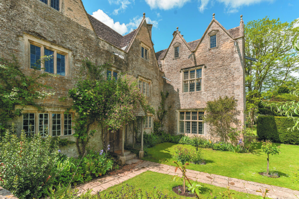 1. 211 – Front view of Manor - The Magazine Antiques