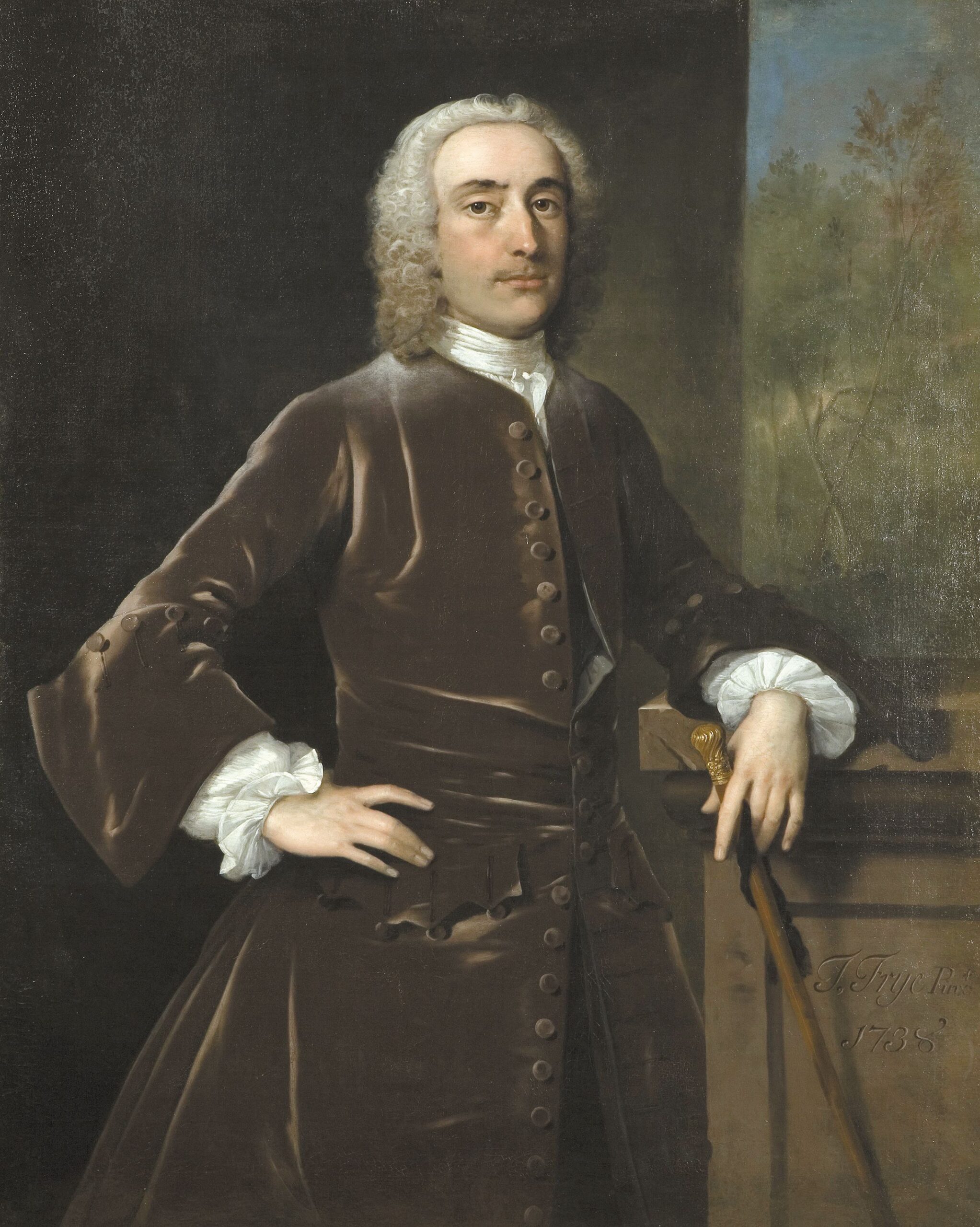 Portrait of Caleb Dickinson (1716–1783) by Thomas Frye - The Magazine ...