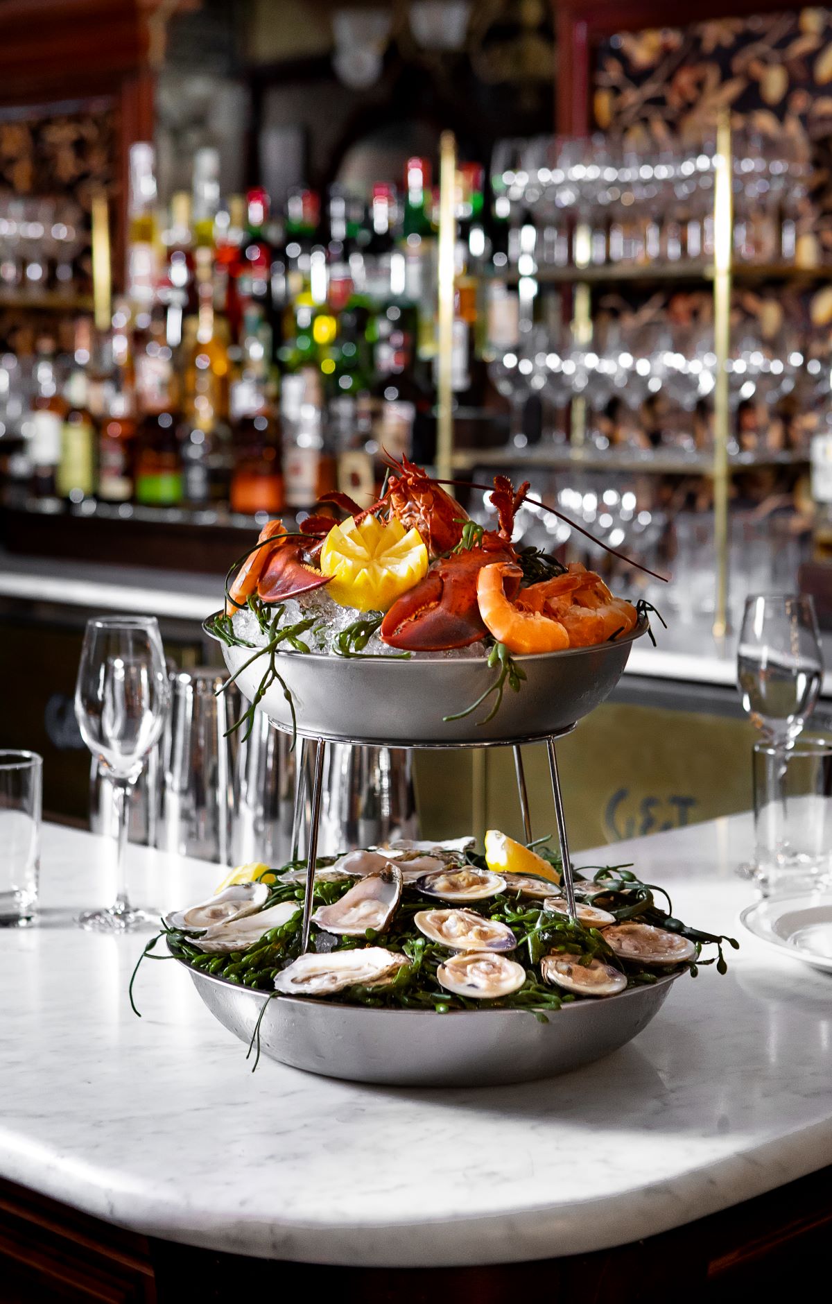Raw bar platter - The Magazine Antiques