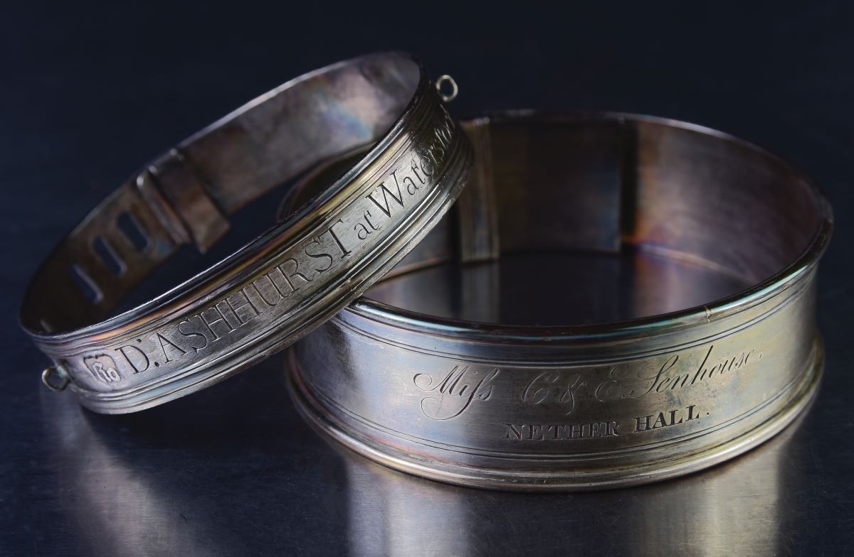 16 - Two silver collars - The Magazine Antiques