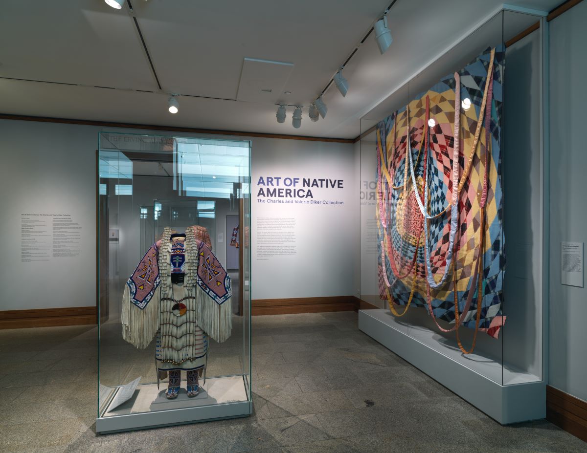 Installation view, Art of Native America-Diker Collection - The ...