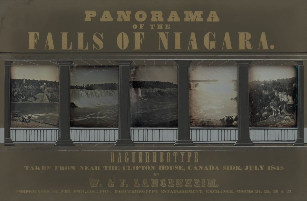 Panorama of Niagara Falls, by W. & F. Langenheim Photography Studio ...