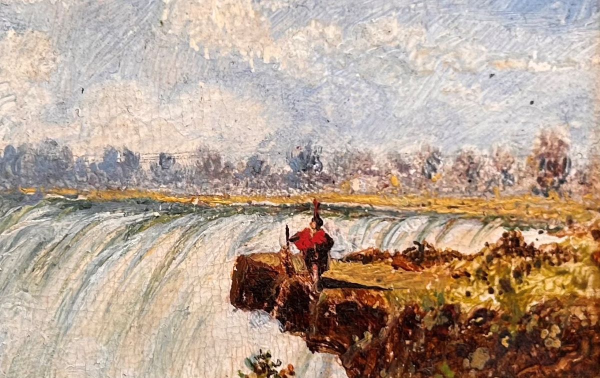 Table Rock Niagara Falls, by John Williamson - The Magazine Antiques