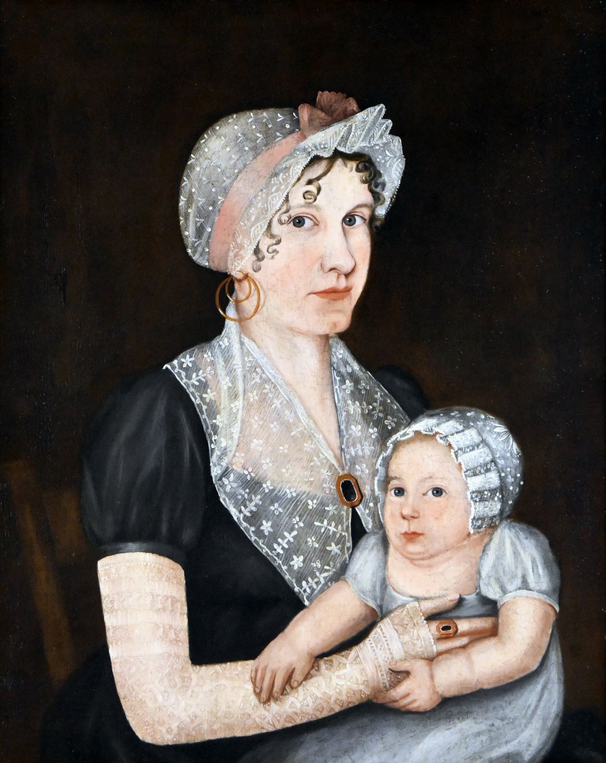 Fig. 10. Mrs. Laura Welles Churchill and Child - The Magazine Antiques