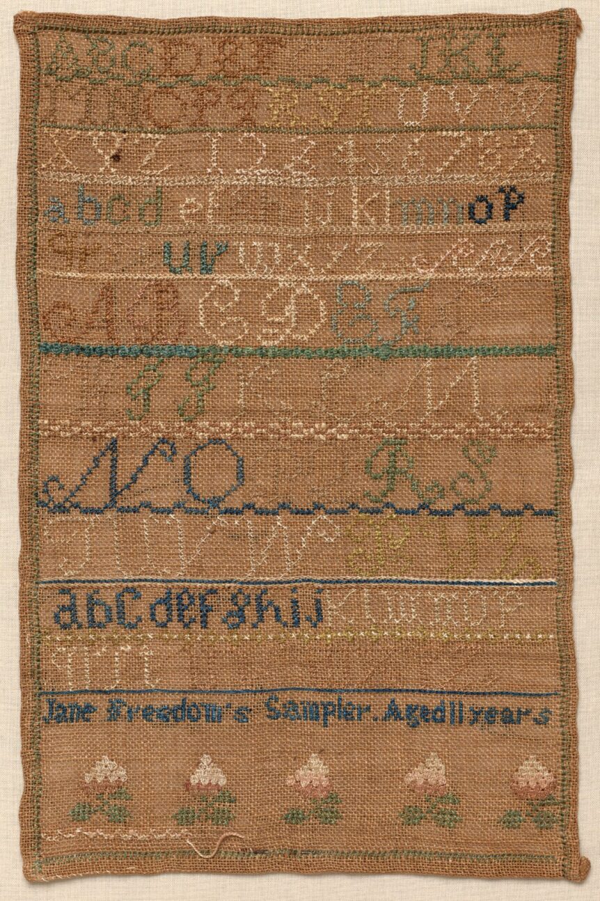 New light: Jane Freedom’s Sampler - The Magazine Antiques